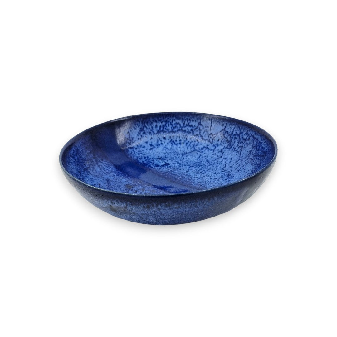 Pasta Bowl - Speckly Dark Blue – Ebbing Tide